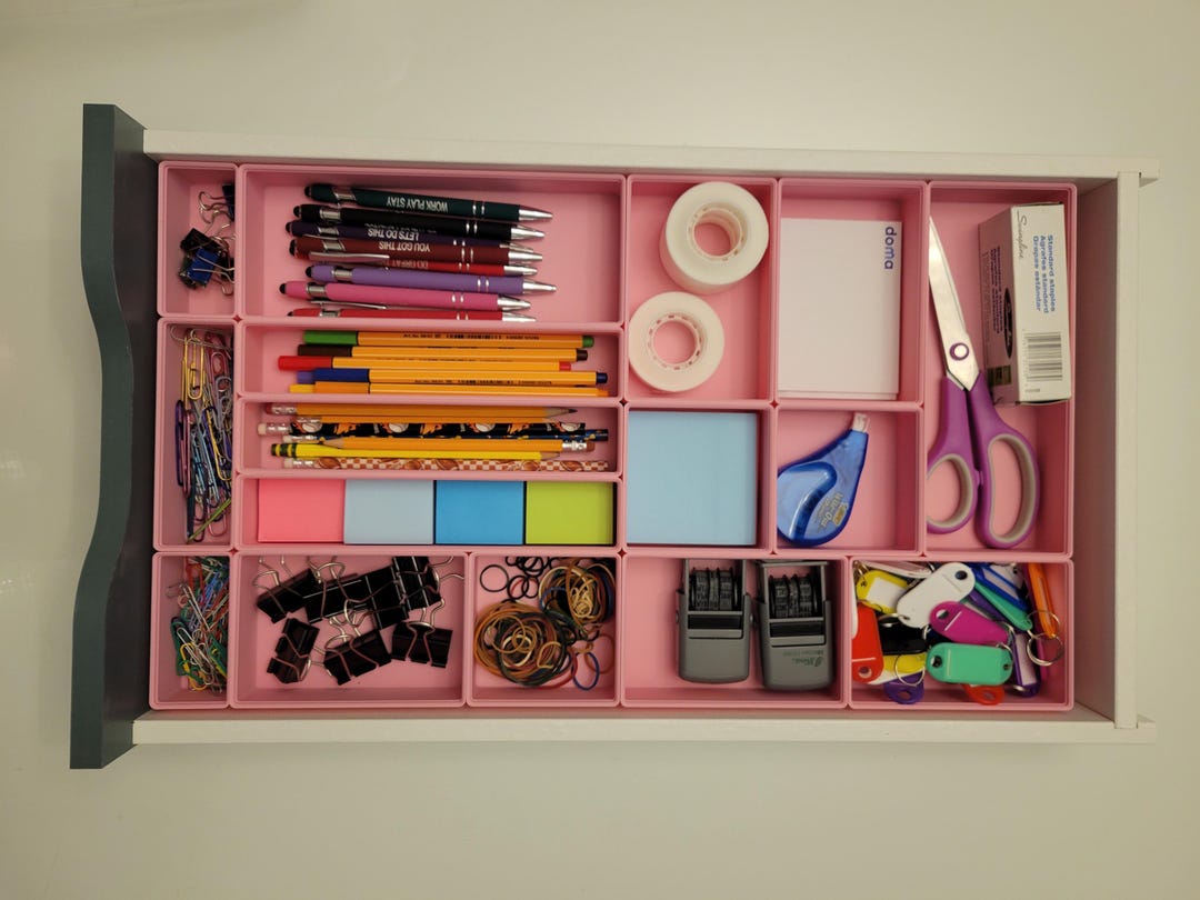 IKEA Alex Drawer Organizer Set | 3D Printed Gridfinity Insert for ...