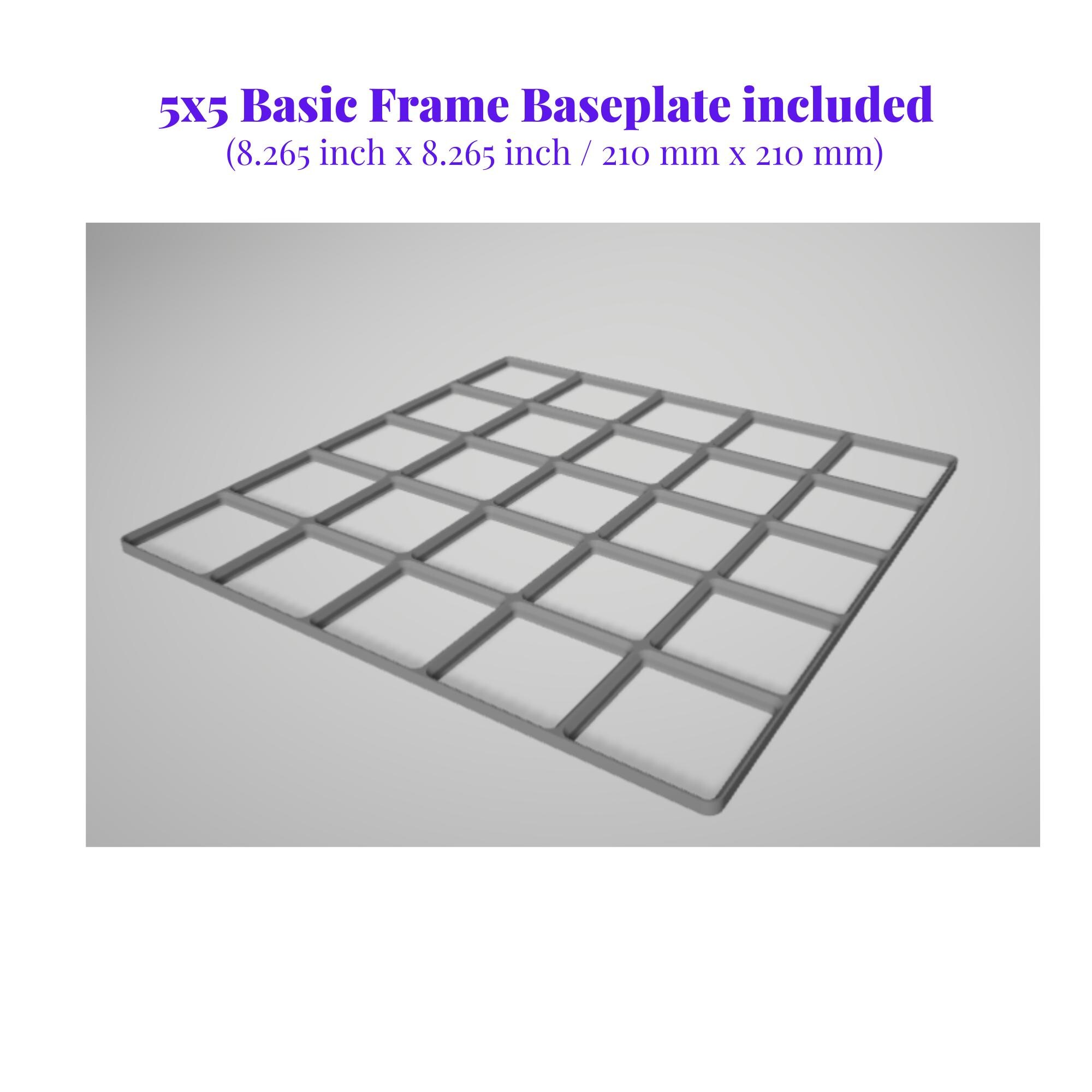 3D Printed Gridfinity Organizer Kit: Modular Storage Bins & Baseplate ...