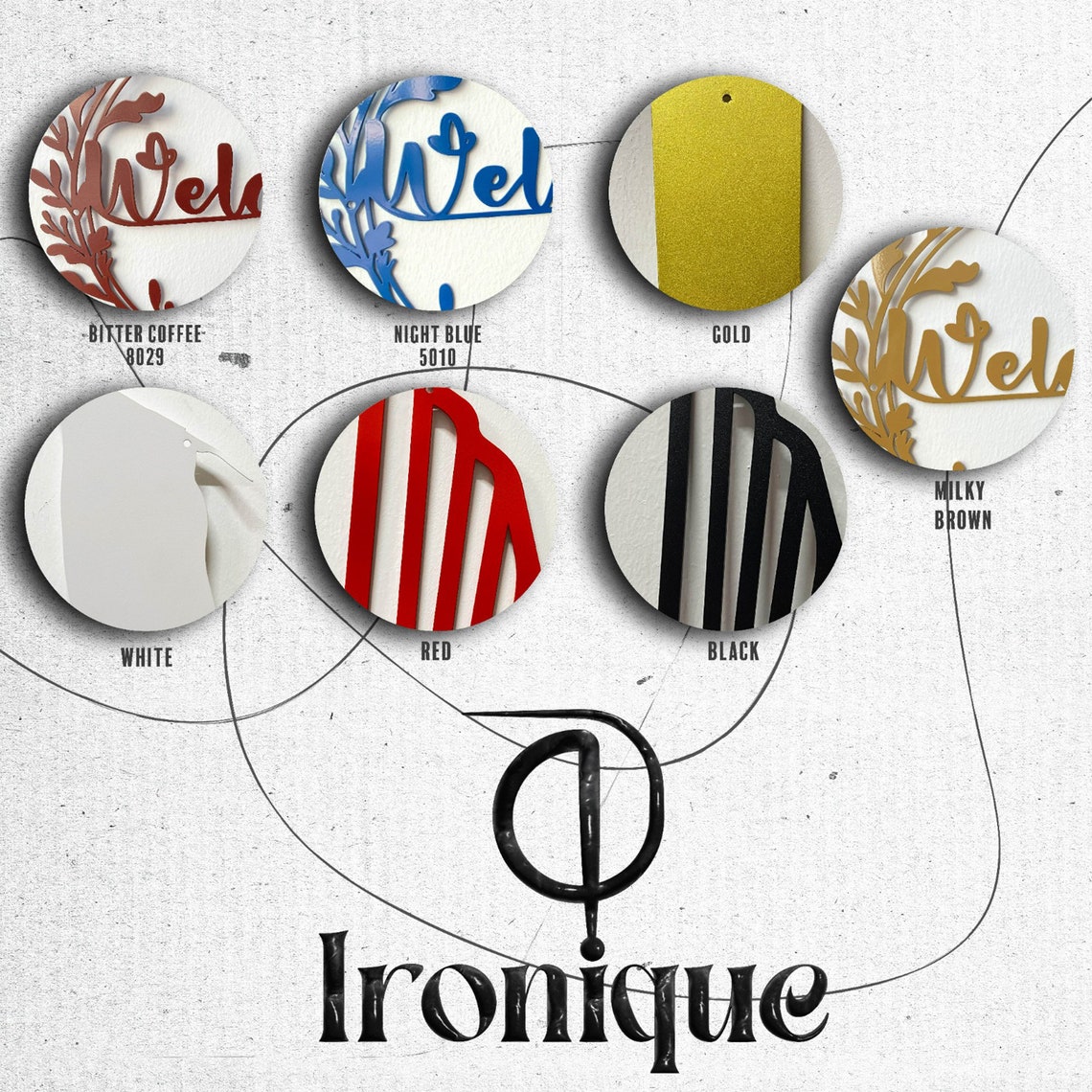 BMW M Power Metal Led Wall Decor, Car Lover Metal Wall Led Sign, Garage ...