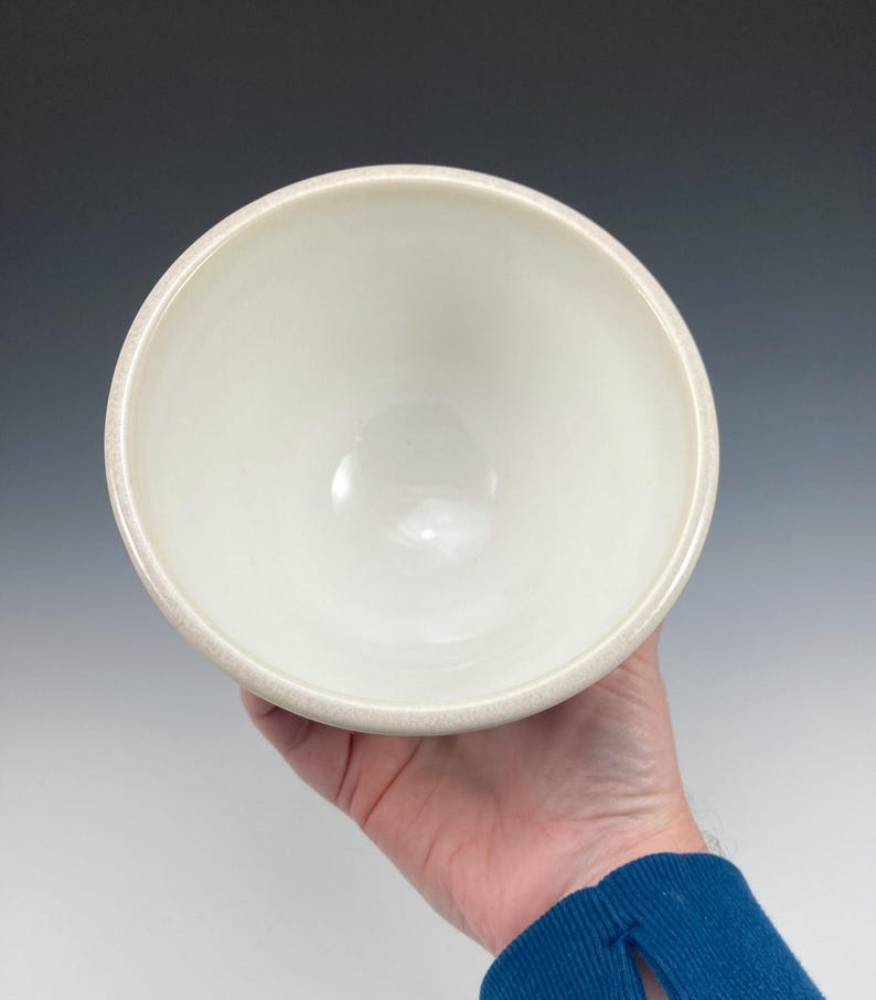 Handmade Pottery Bowl, Wheel Thrown Porcelain - Etsy