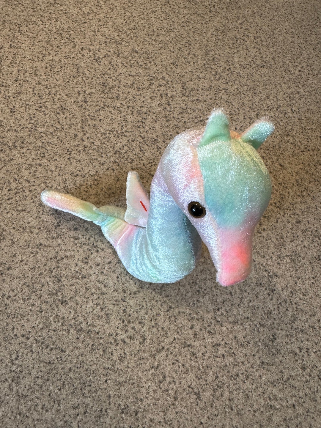 Rare 1999 Neon Beanie Baby Sea Horse- Tag Errors! - Etsy