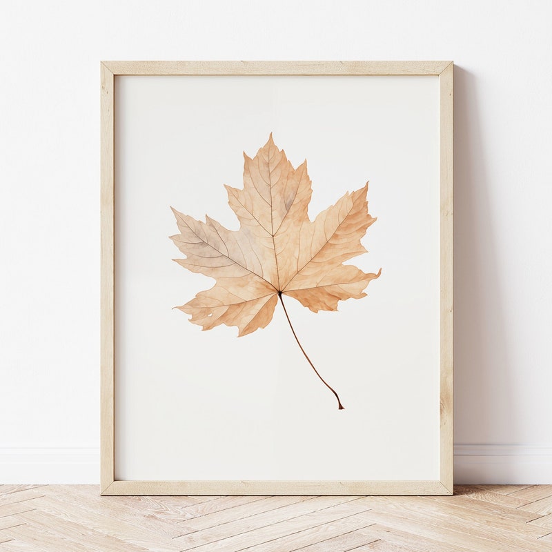 Fall Leaves Print - Etsy