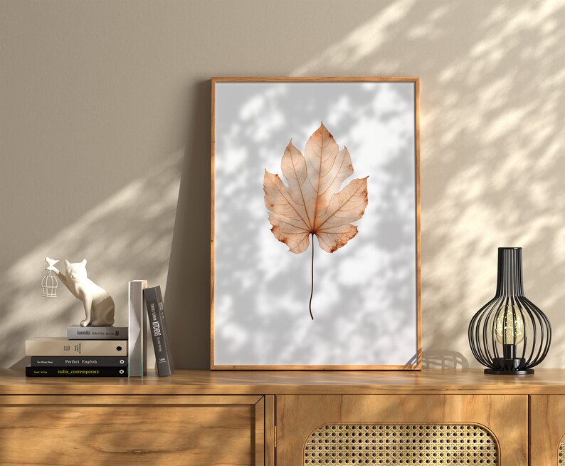 Watercolor Minimalist Fall Digital Print Fall Printable Art Rustic ...
