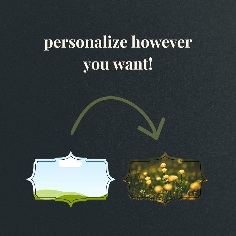 60+ Editable Junk Journal Templates, Vintage Frames (canva), Drag ...