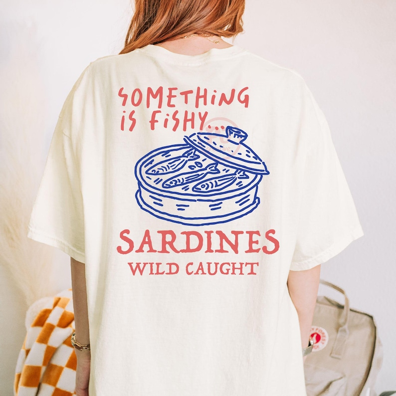 Sardines Fish Market SVG PNG: Retro Fisherman Design - Etsy Canada