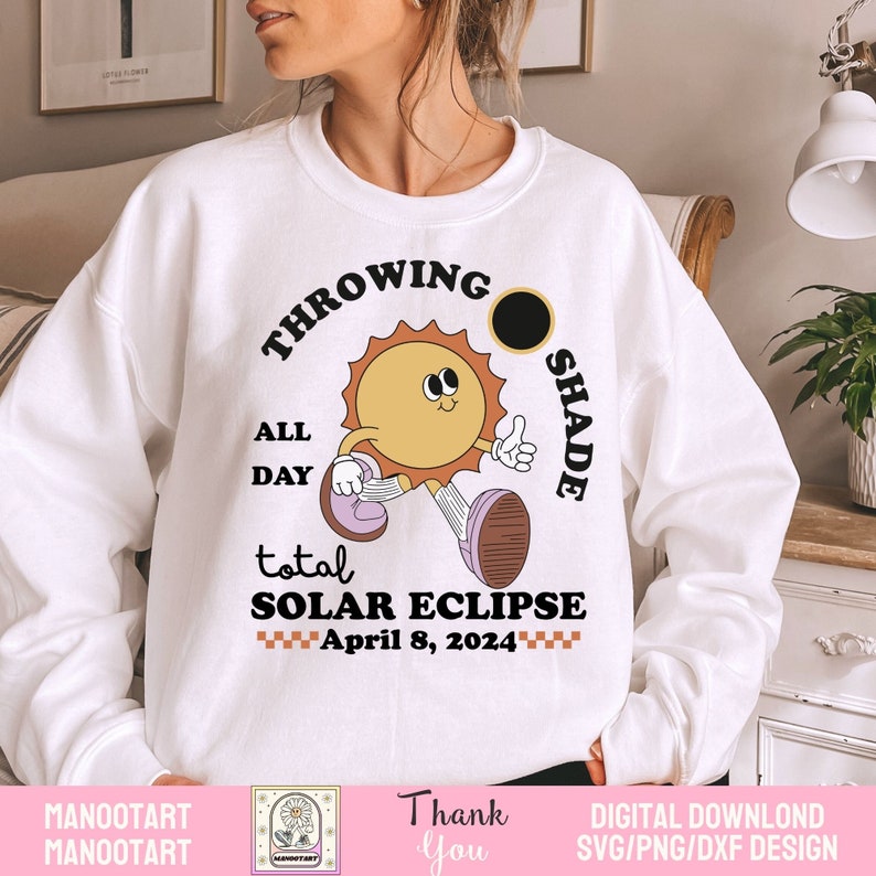 Total Solar Eclipse April 2024 SVG, April 8th Gift,april 8 2024 SVG ...