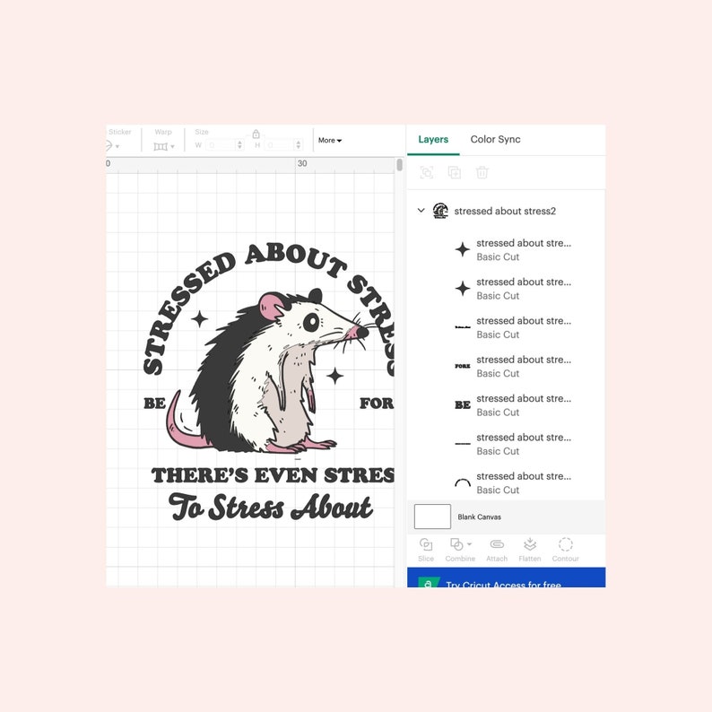 Stressed Opossum Png Svg,adult Humor Png,snarky Svg,stressed About ...