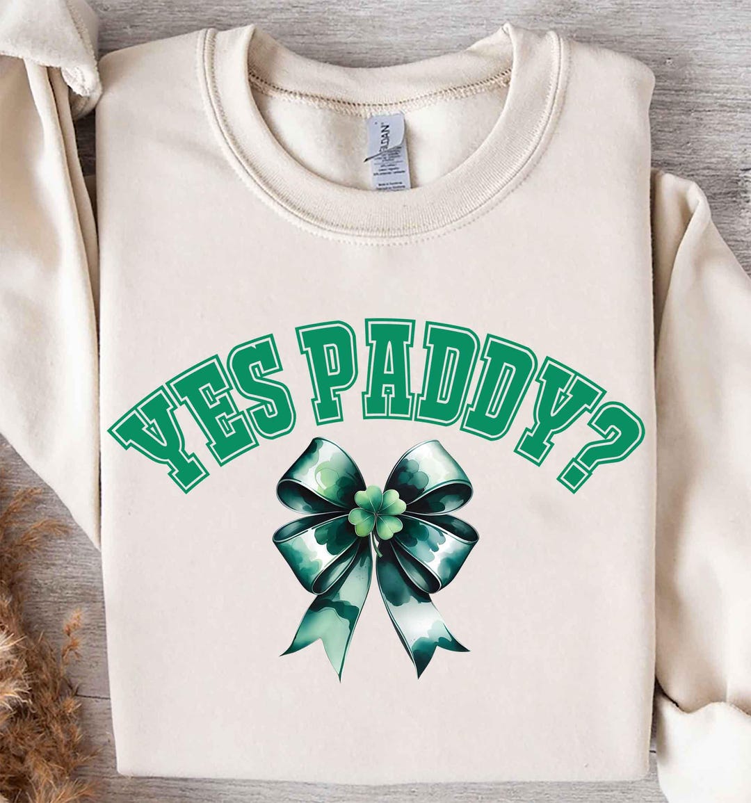 Yes Paddy St Patricks Day Png, Coquette Aesthetic Bow Png, Cute 90s ...