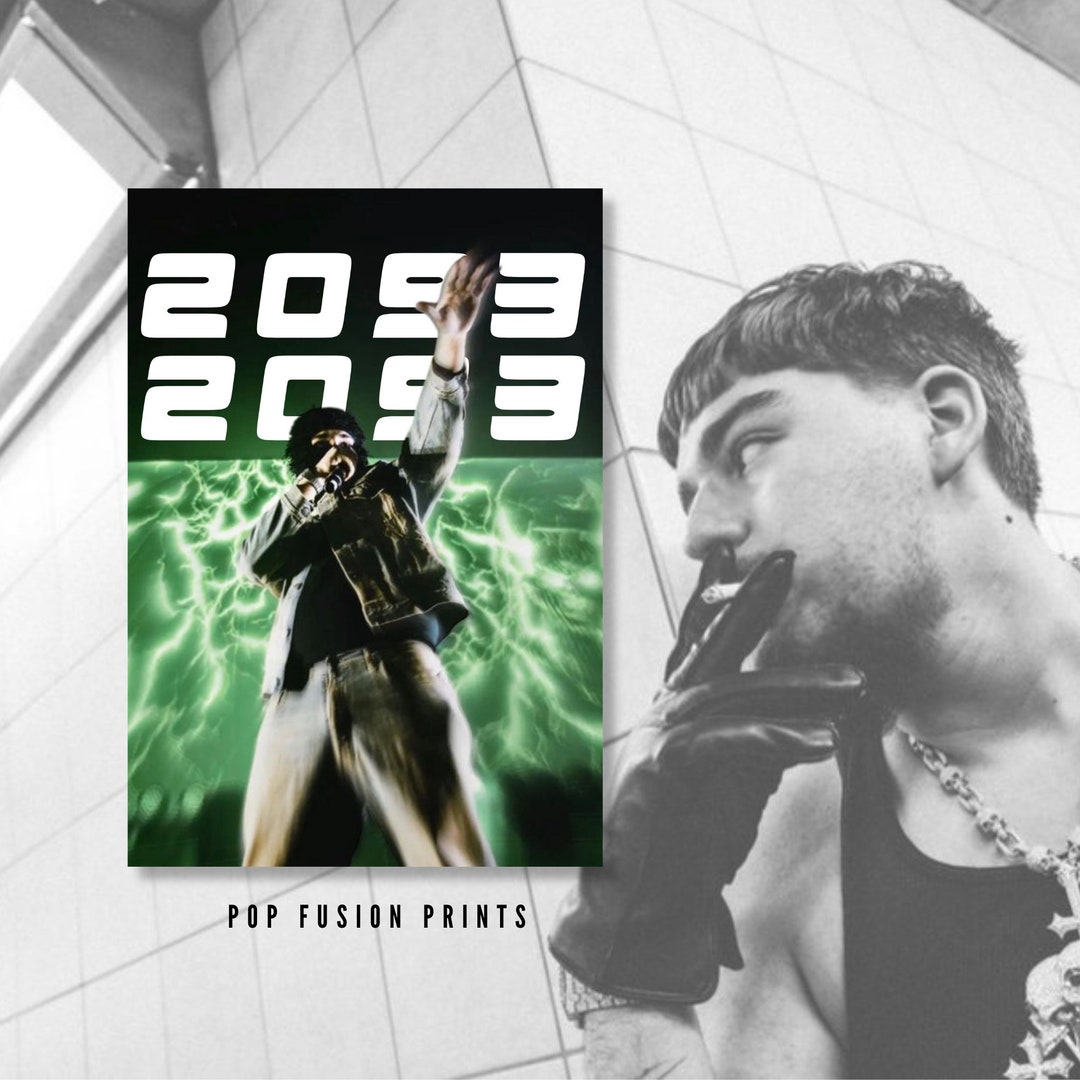 Yeat 2093 Poster Music Album Poster Wall Art Print Art Work Poster ...