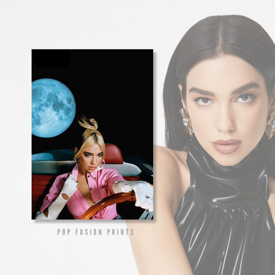 Dua Lipa Poster, Dua Lipa Wall Art, Music Poster, Music Wall Art, Dua ...