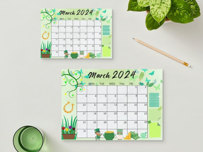 March 2024 Calendars / Printable Planner / Printable Calendars ...