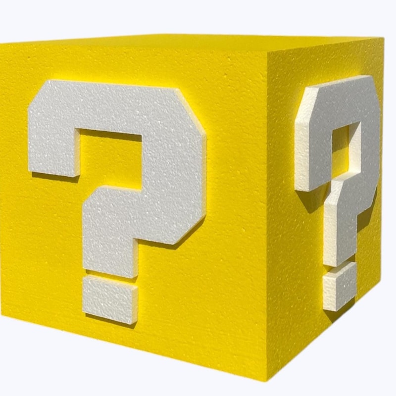 Mario Question Blocks - Etsy