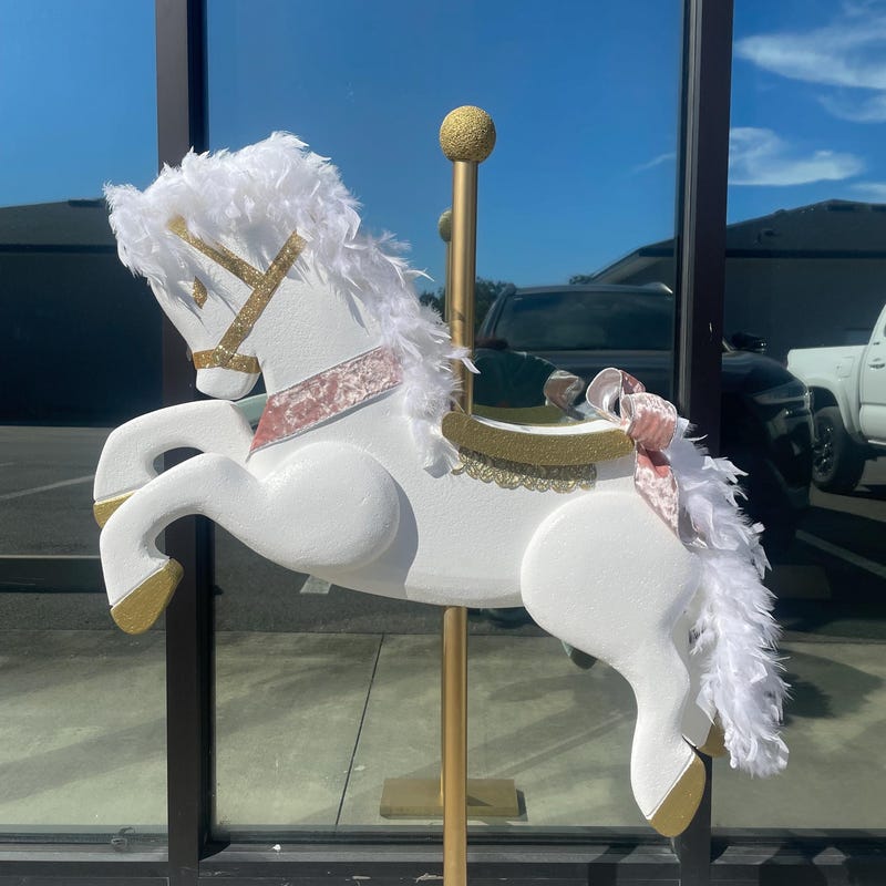 Horse Carousel Full Size - Etsy