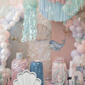 Ocean Shell Prop Under the Sea Ocean Themed Party 24” Tall Decorations ...