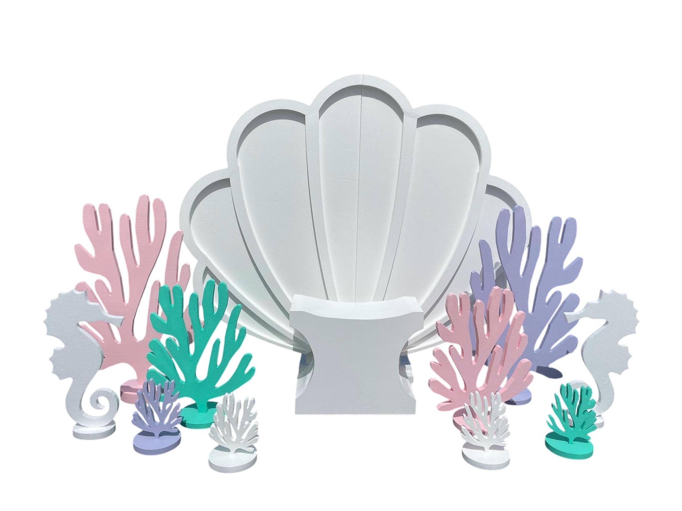 Styrofoam Coral Props: Under the Sea Party Decorations - Etsy