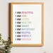 Affirmation Poster for Kids PDF Printable File - Etsy