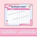 Princess Reward Chart PDF Printable File - Preschool, Kindergarten ...
