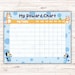 Bluey Reward Chart PDF Printable File - Preschool, Kindergarten ...