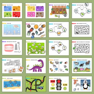 Busy Book / Quiet Book for Preschool, Kindergarten, Early Elementary ...