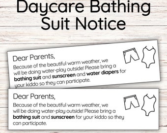 Childcare Diaper, Wipes, and Pull-up Notices for Your Classroom - Note ...