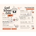 Cool School Cafe Menu for Dramatic Play Area - PDF Printable File - Etsy