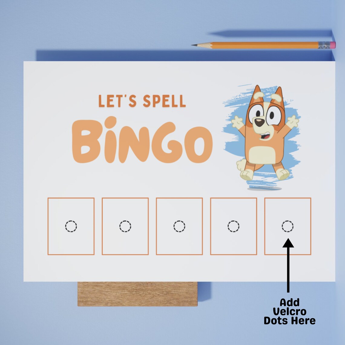 10 Bluey Names Spelling Activity for Kids, Perfect for Busy Book Kinder ...