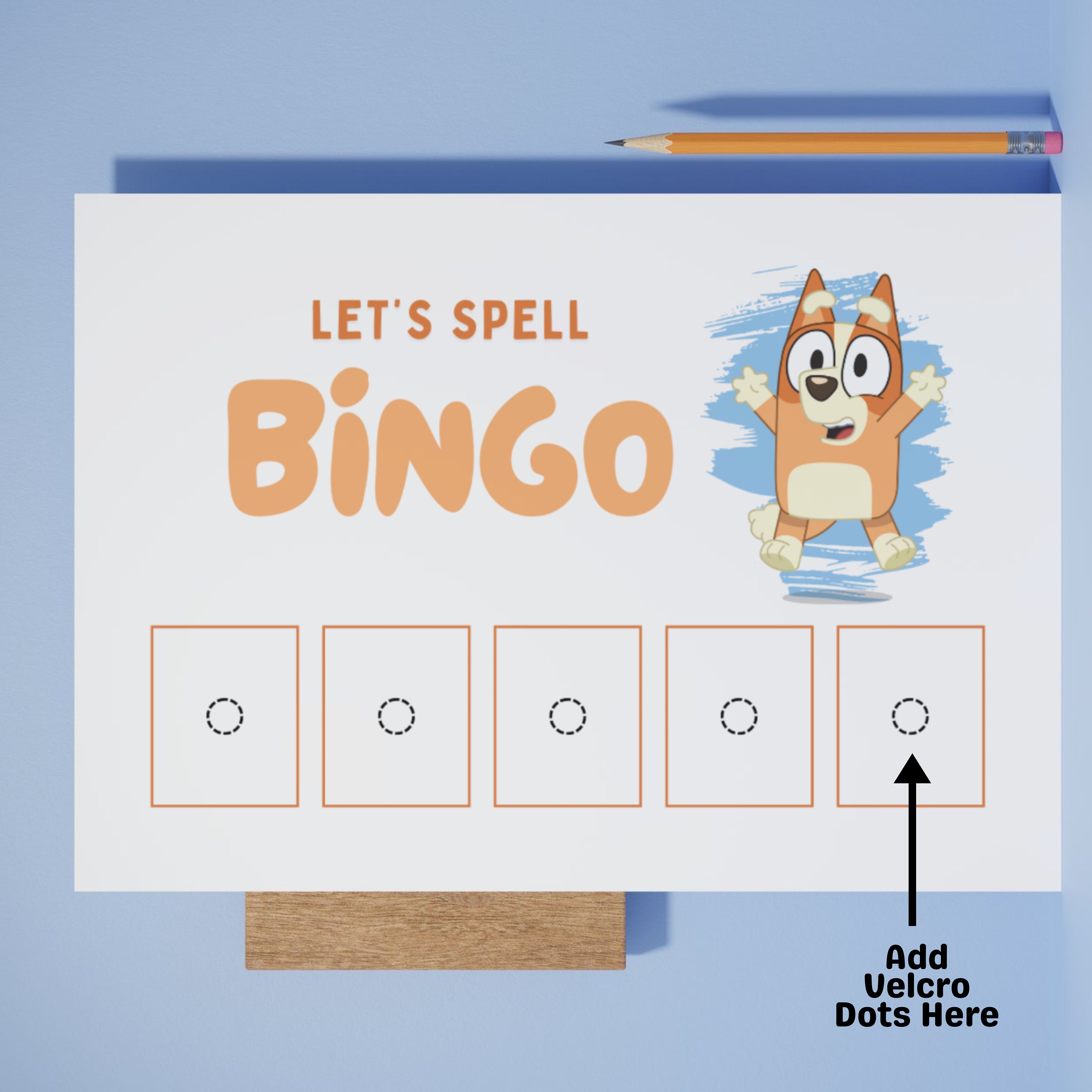 10 Bluey Names Spelling Activity for Kids, Perfect for Busy Book Kinder ...