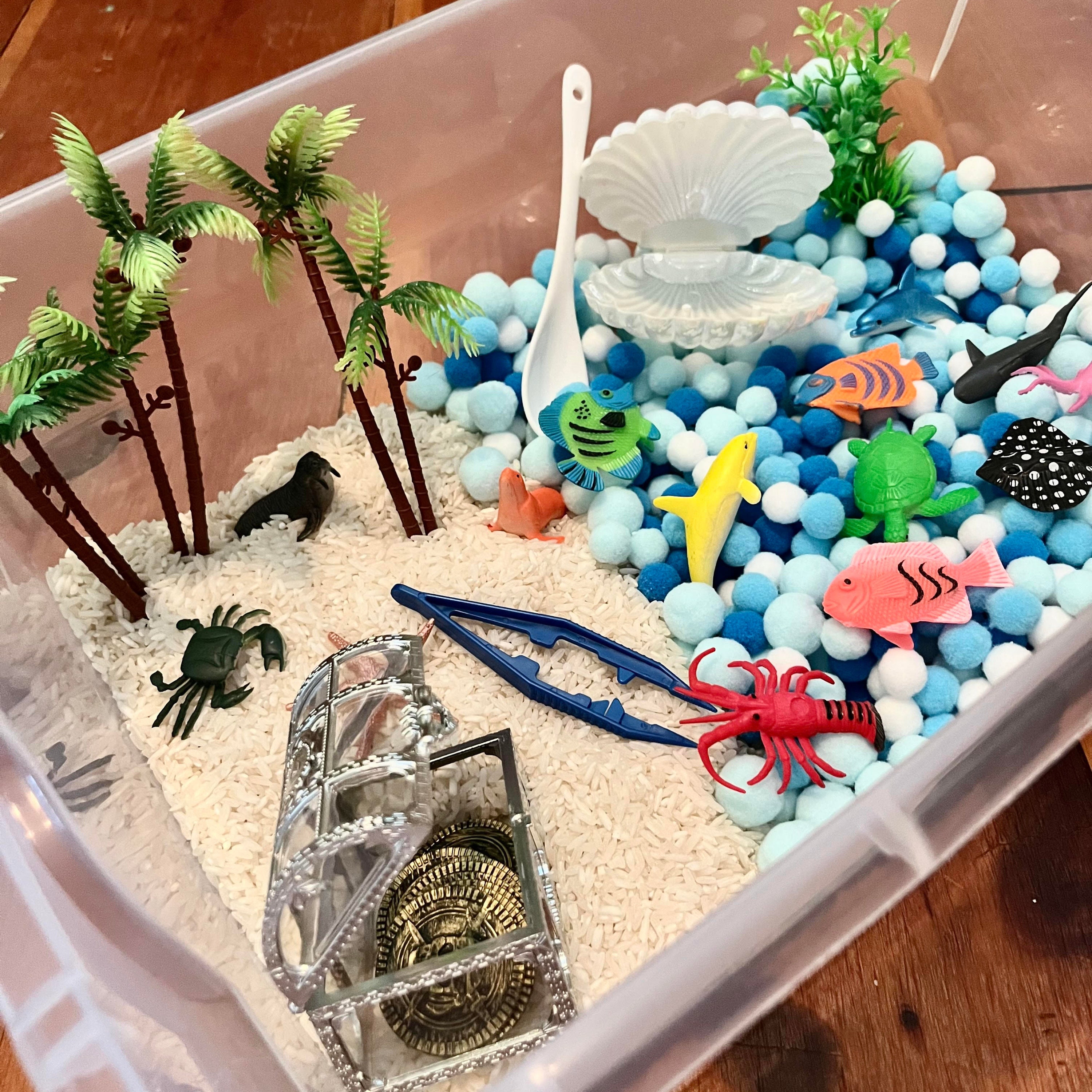 Ocean Sensory Bin - Etsy