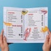 Sailor's Seafood Menu for Dramatic Pretend Play Area ; Preschool ...