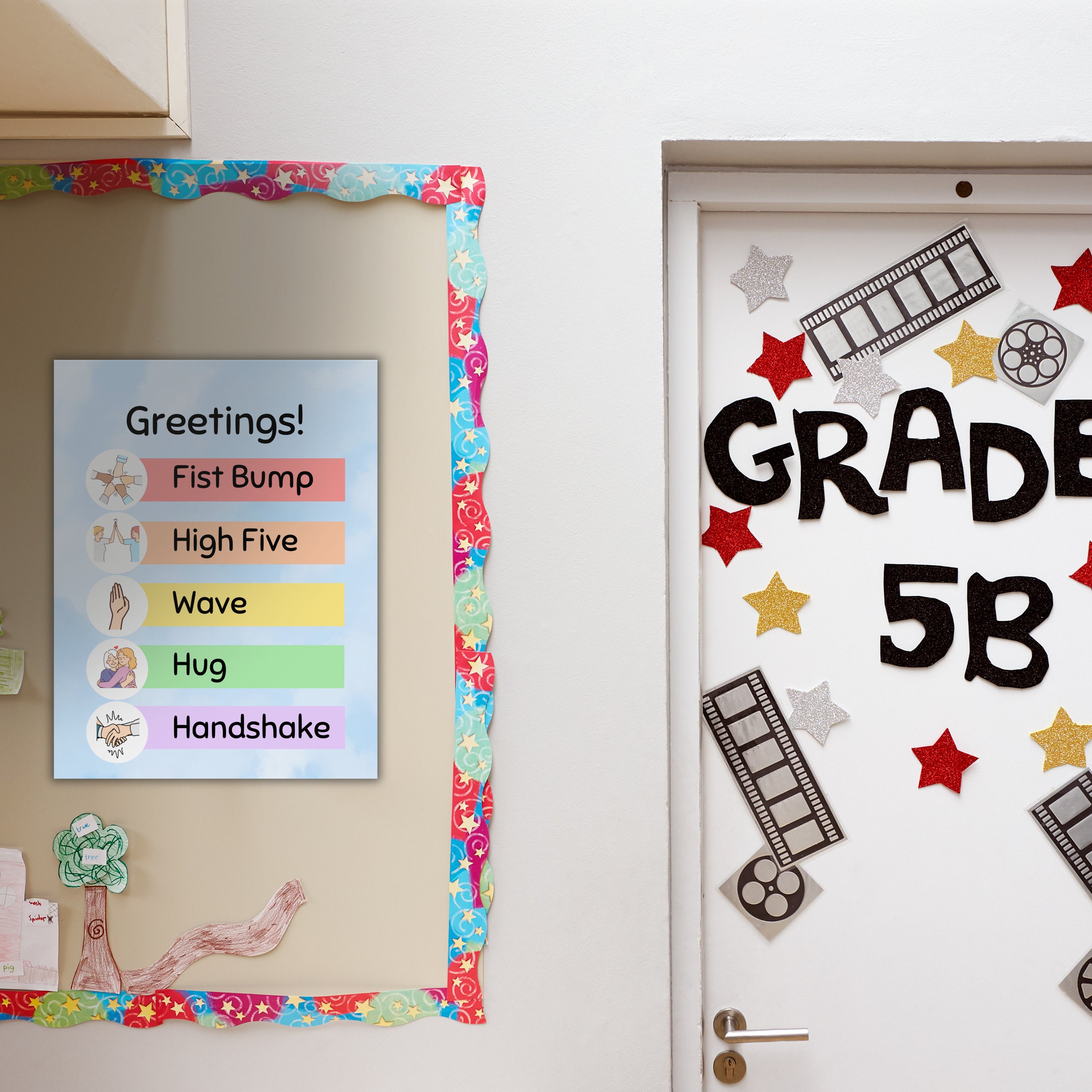 Greetings Poster for Your Classroom - PDF Printable File - Etsy
