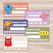 Monster Punch Cards - Reward System for Kids; PDF Printable File - Etsy