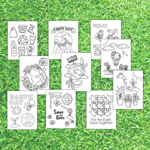 Earth Day Coloring Pages - Preschool, Kinder Activities | PDF Printable ...