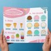 Ice Cream Shop Menu for Dramatic Play Area - PDF Printable File - Etsy