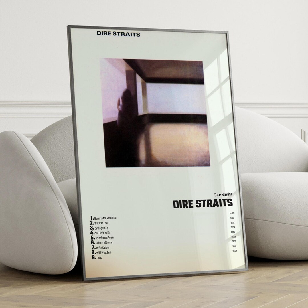 Dire Straits Dire Straits Album Cover Poster Wall Art, Dire Straits ...