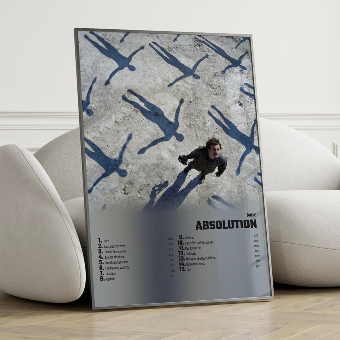 Muse Absolution Album Cover Poster Wall Art, Muse, Absolution - Etsy