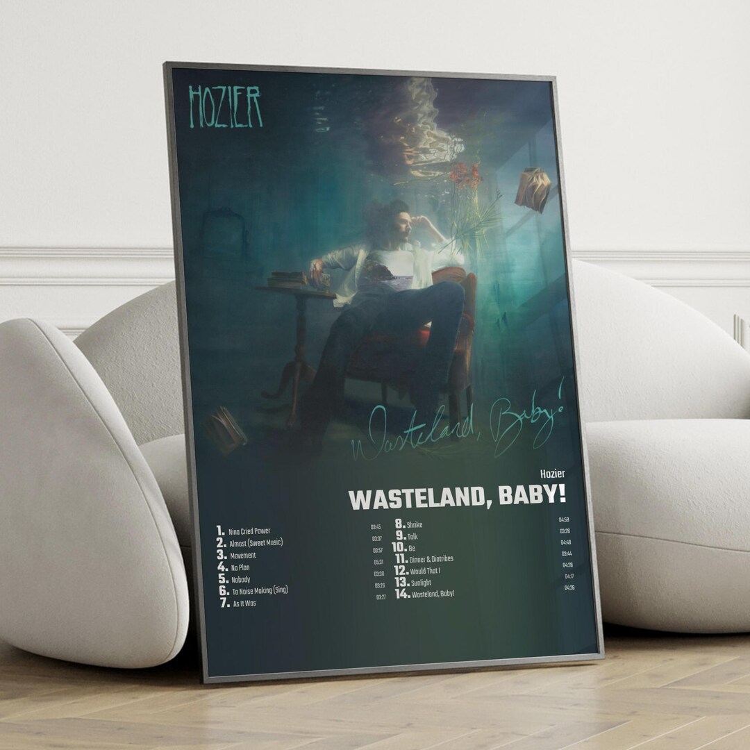 Hozier Wasteland Baby Album Cover Poster, Wall Art, Hozier, Wasteland Baby - Etsy