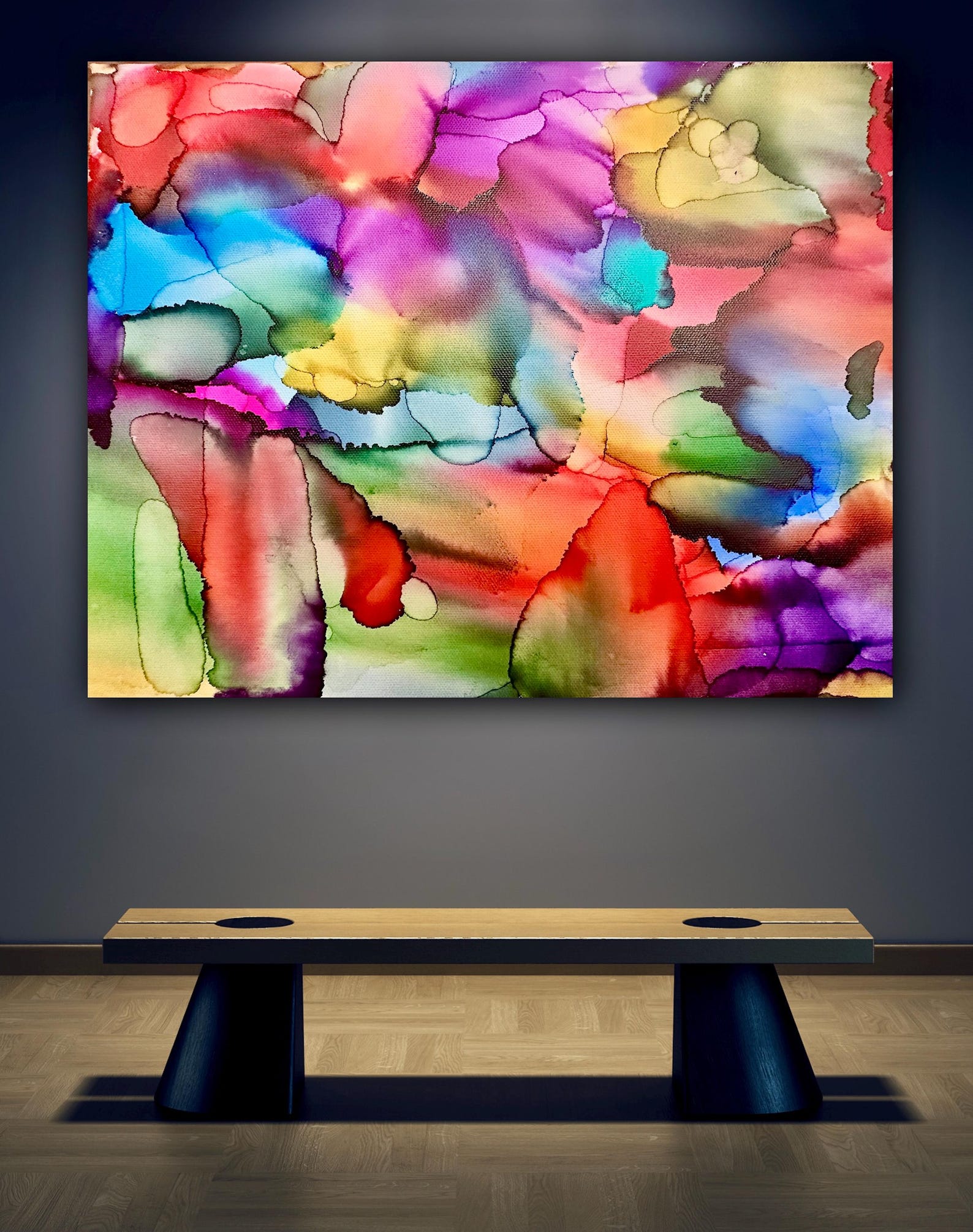 Abstract Art Original Painting - Muddled Closure - Etsy