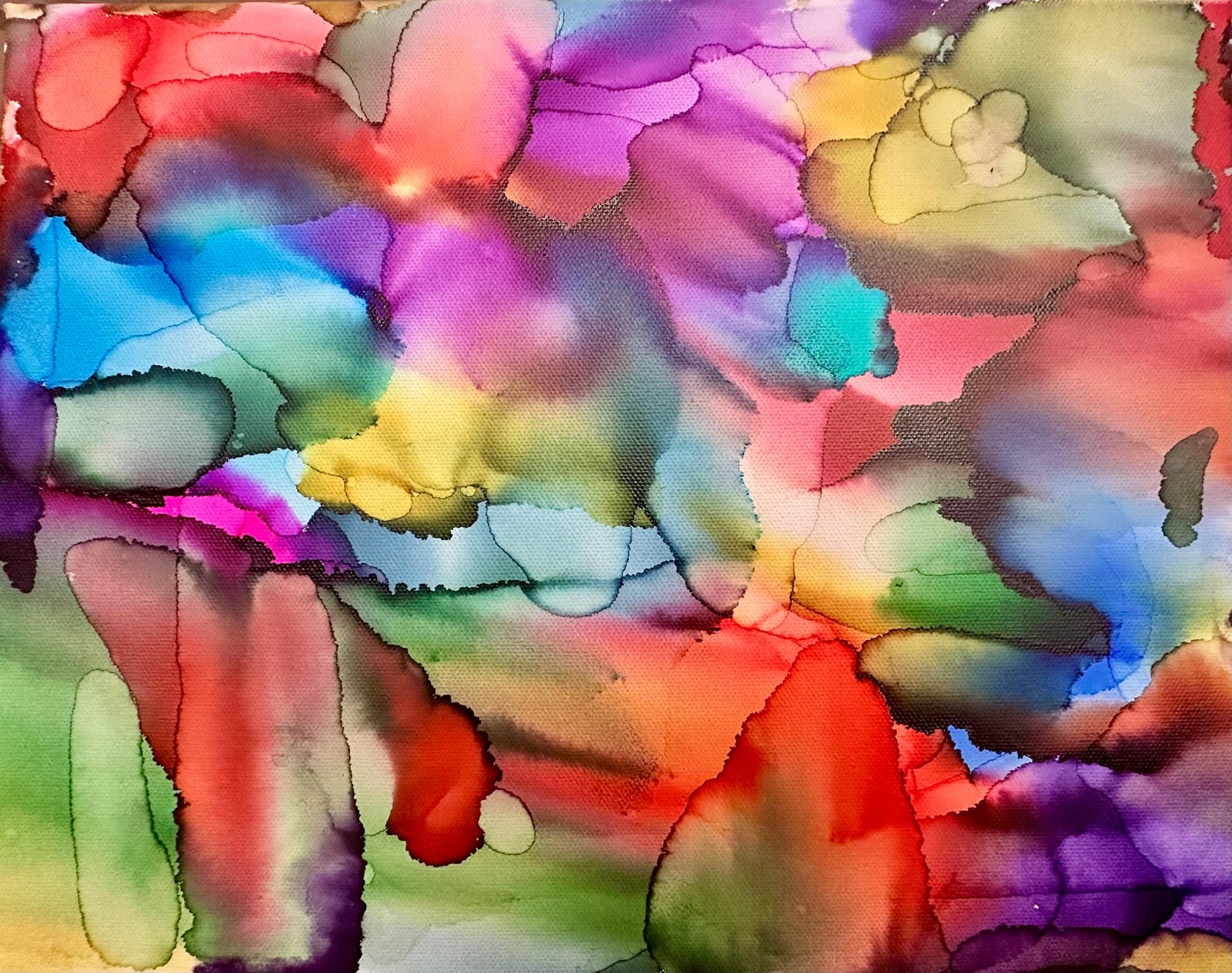 Abstract Art Original Painting - Muddled Closure - Etsy