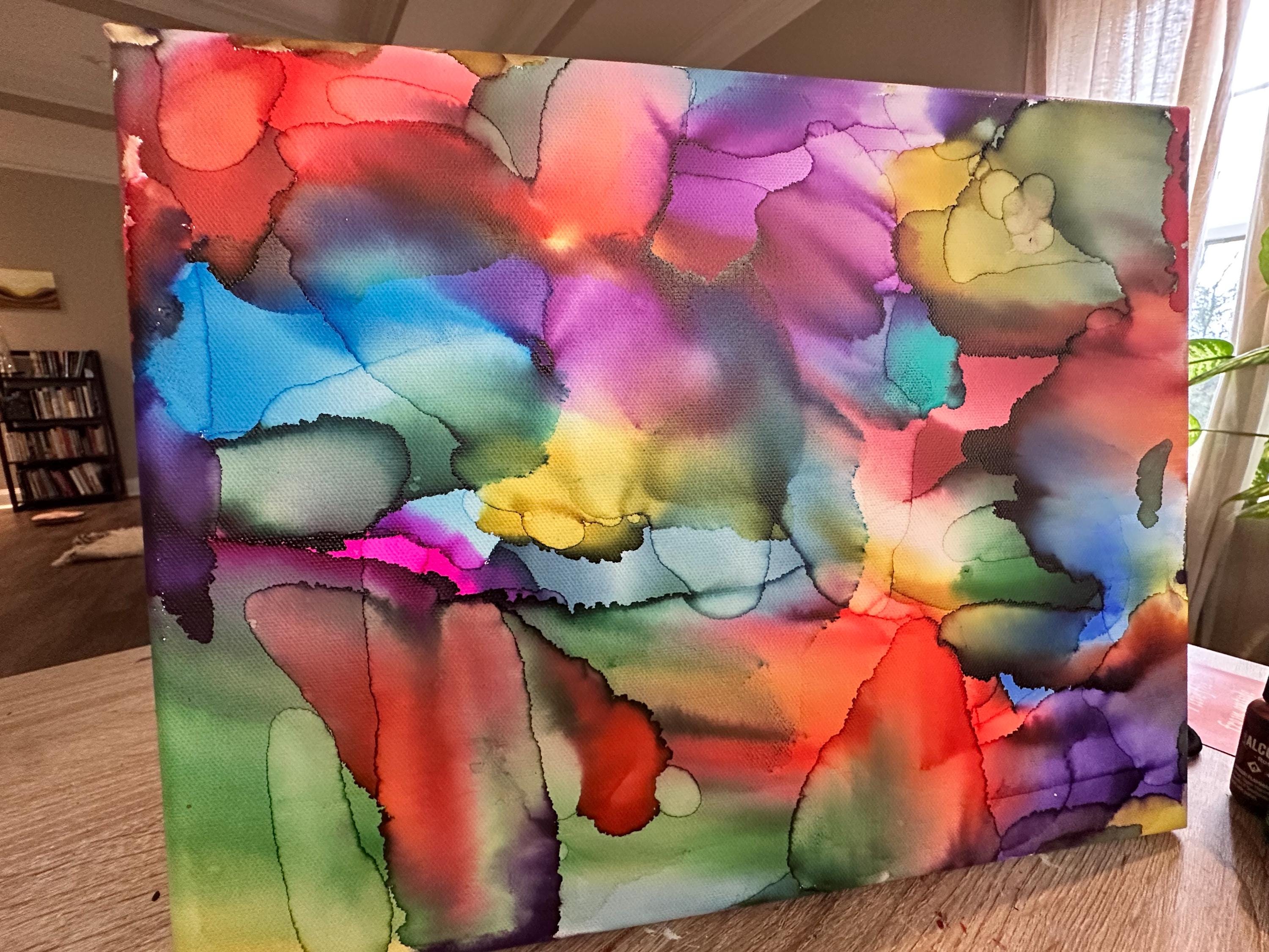 Abstract Art Original Painting - Muddled Closure - Etsy