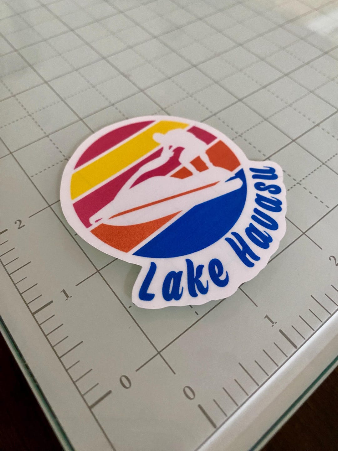 Lake Havasu City | Sticker | AZ Flag | Jet Ski | Water Ski | Water ...
