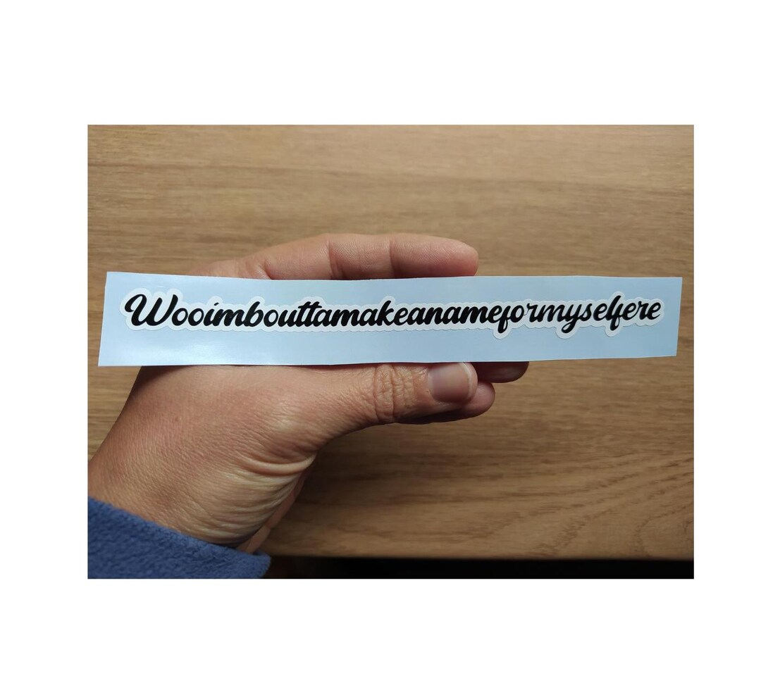 Meme Gambit Vinyl Decal Wooimbouttamakeanameformyselfere - Etsy