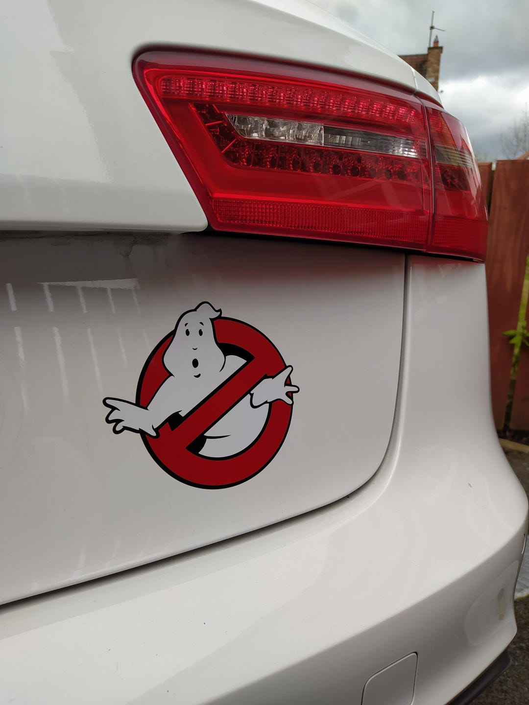 Ghost Busters Logo Laptop Stickers Vinyl Stickers Car Bumper Laptop Van ...