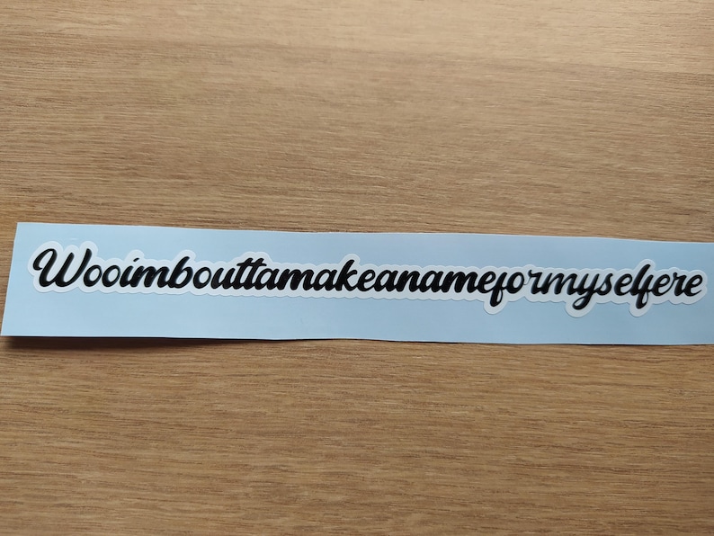 Meme Gambit Vinyl Decal Wooimbouttamakeanameformyselfere - Etsy