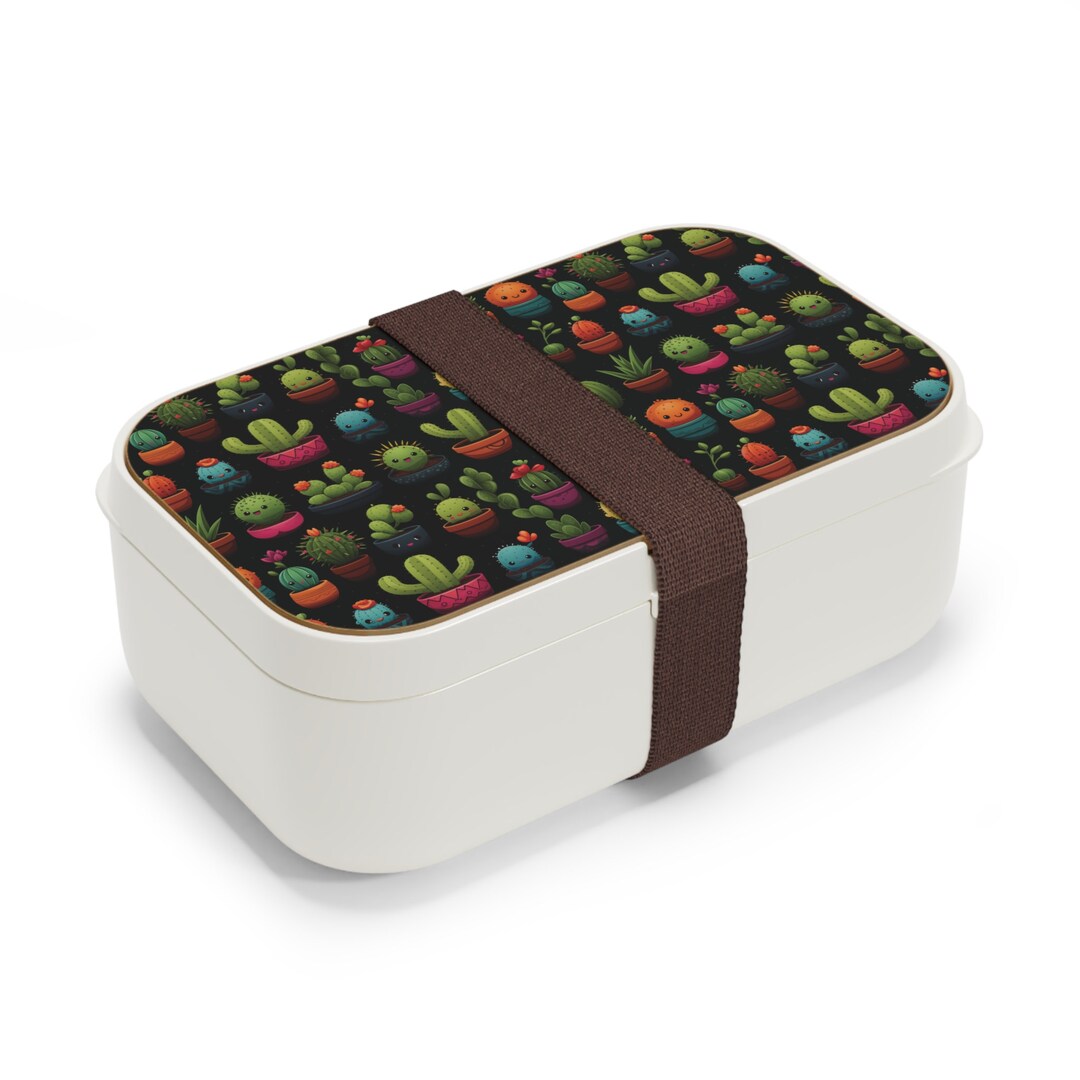 Cute Baby Cacti Bento Box Japanese Bento Box, Bento Box for Adults ...