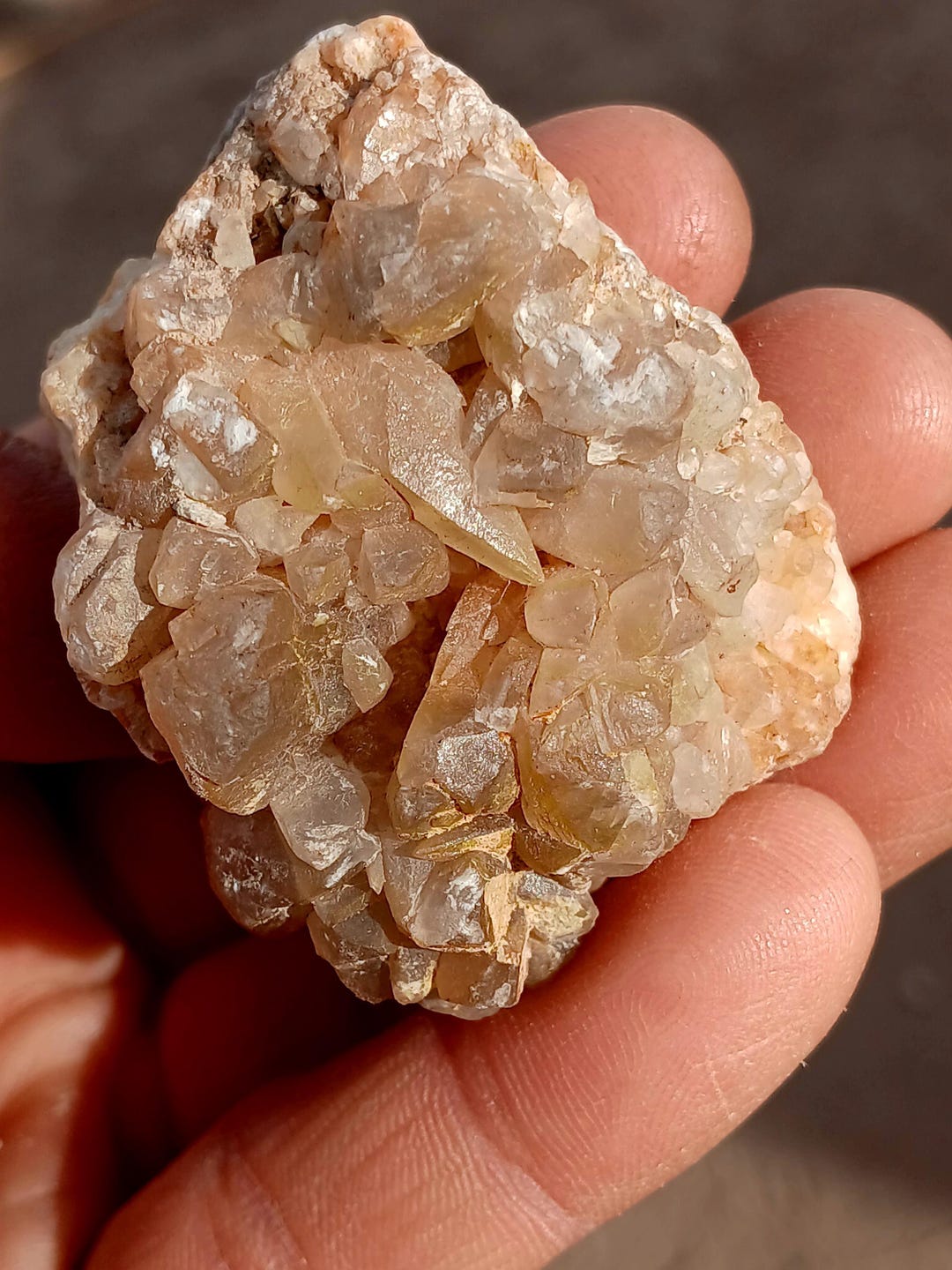 Quartz Limonite Cluster in Matrix - Etsy