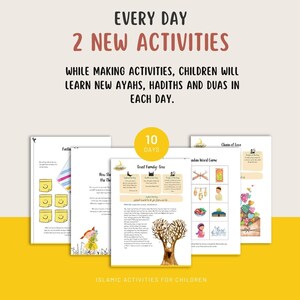 Islamic Activities for Kids: Digital Learning Bundle Set 1 | Instant ...