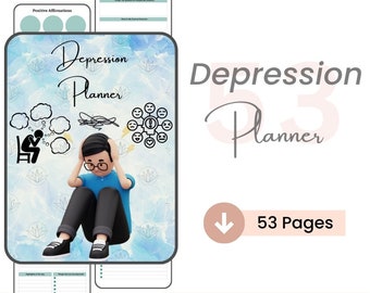 Mental Health Wellness Planner - Journal Therapy - Mental Health ...