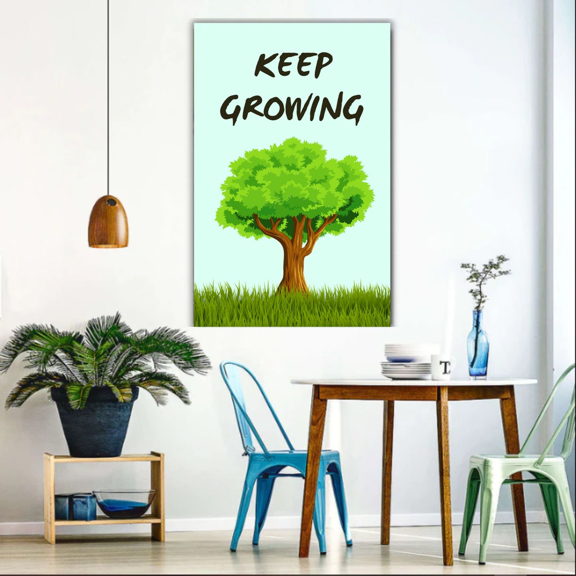 Inspire Growth Mindset With Inspirational Wall Art Motivational Quote ...