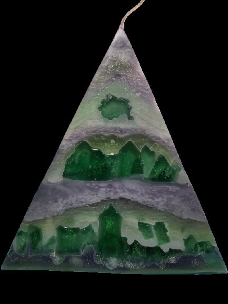 Large Tarot Pyramid Candle - Etsy