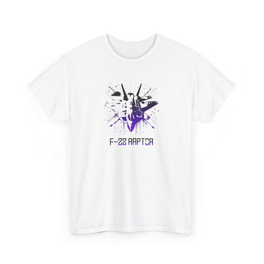 F-22 Raptor Gradient Tee Black to Purple Vector Design - Etsy